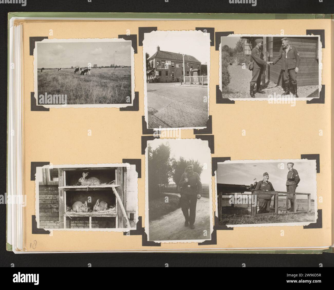 German soldiers and surroundings, Anonymous, 1940 - 1944 photograph ...