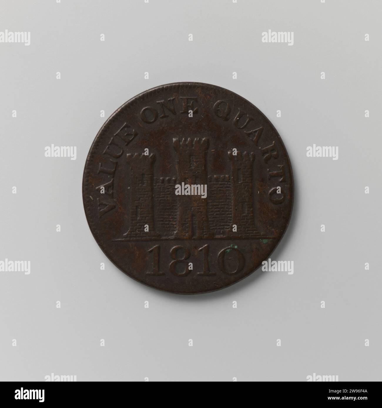 Fourth Shipped Gibraltar, 1810, 1810 coin Copper private currency ...