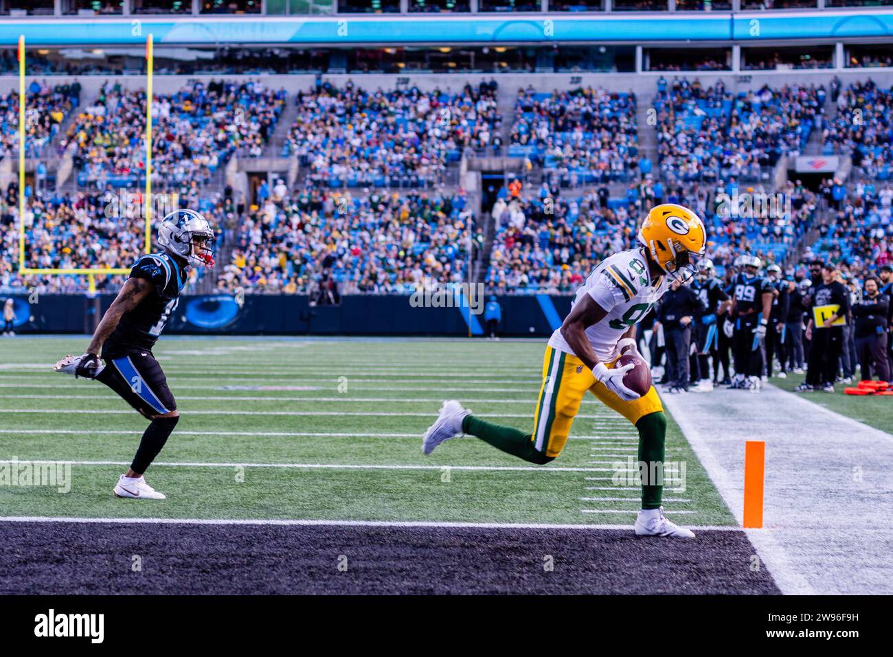 Charlotte, NC, USA. 24th Dec, 2023. Green Bay Packers wide receiver ...