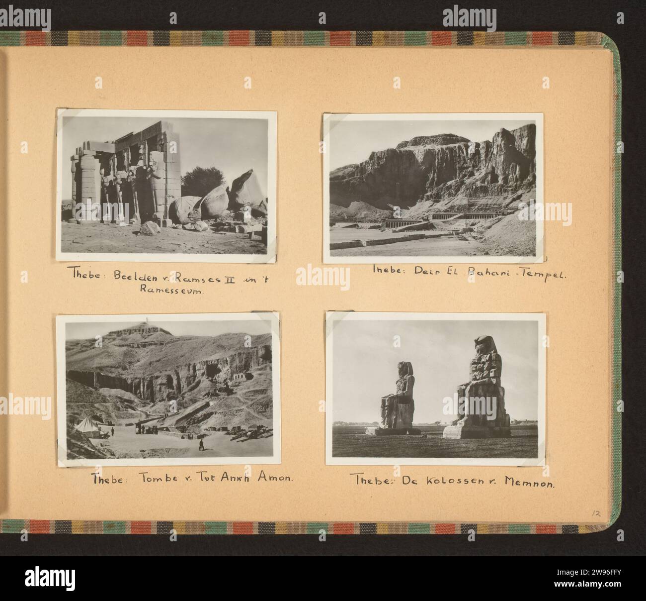 Thebe, anonymous, 1936 photograph Album magazine with four photos of ...