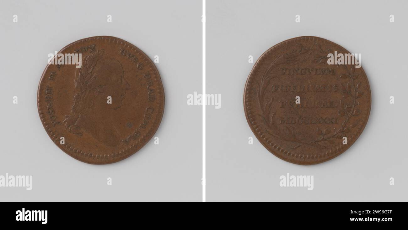 Inauguration of Joseph II, German emperor as Duke of Brabant and Count ...