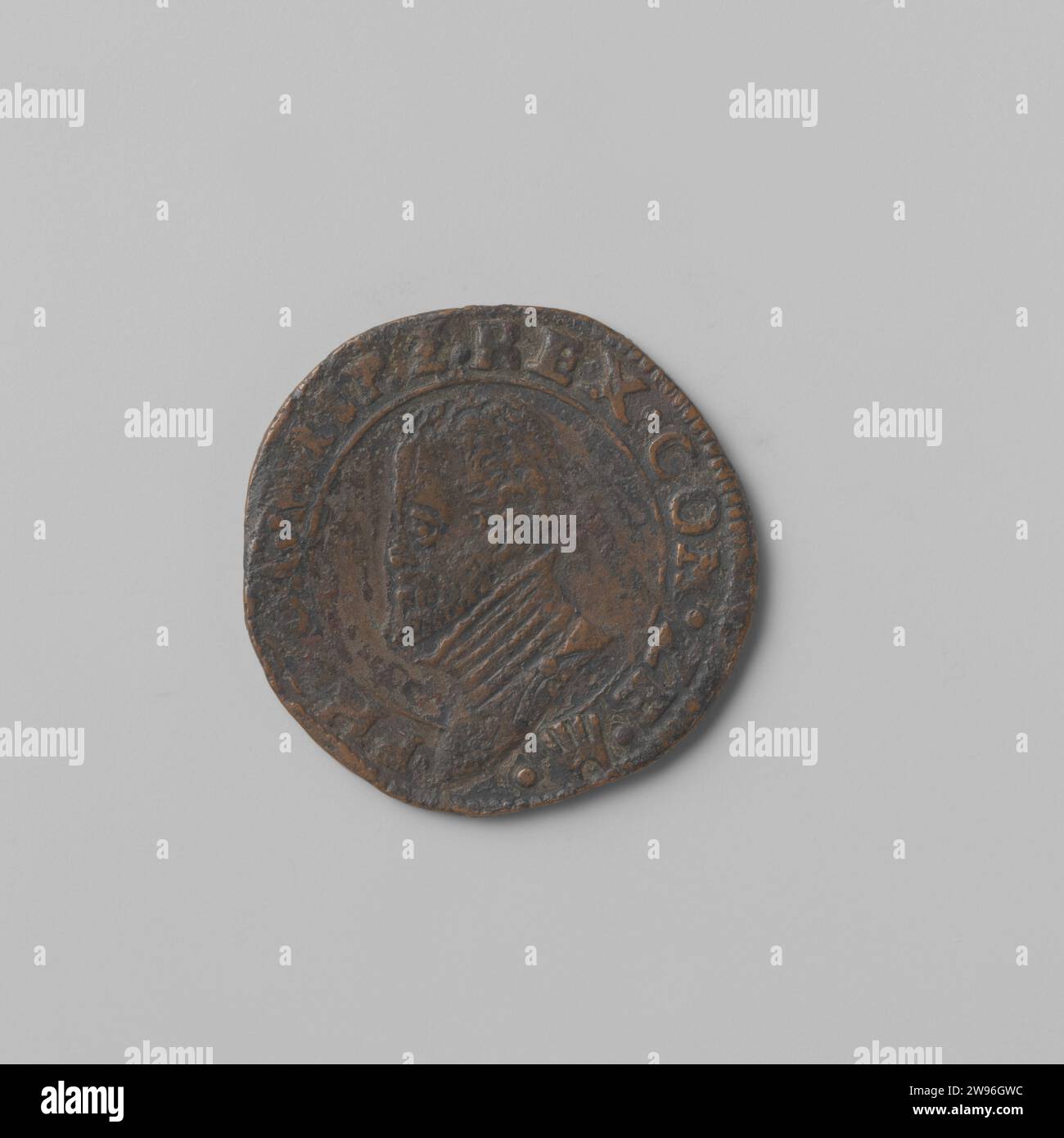 Zeeland Statenoord, Province of Zeeland, 1580 - 1583 coin Copper mint ...