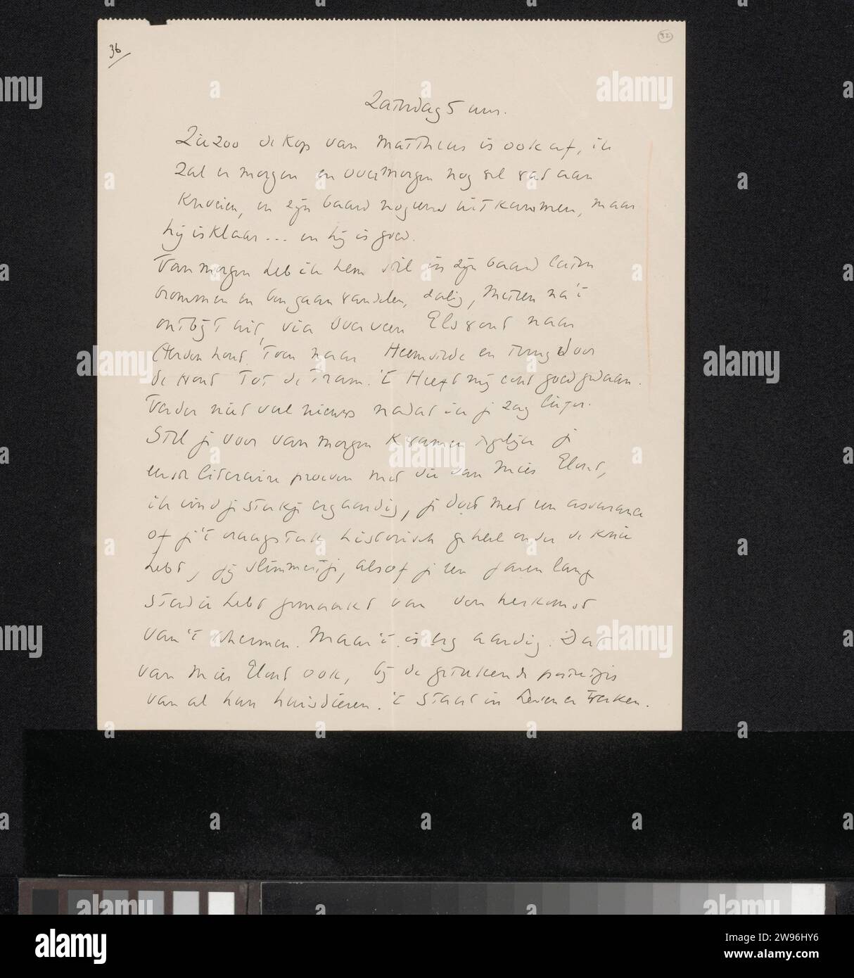 Letter to Ina van Eibergen Santhagens-Waller, Richard Nicolaüs Roland ...