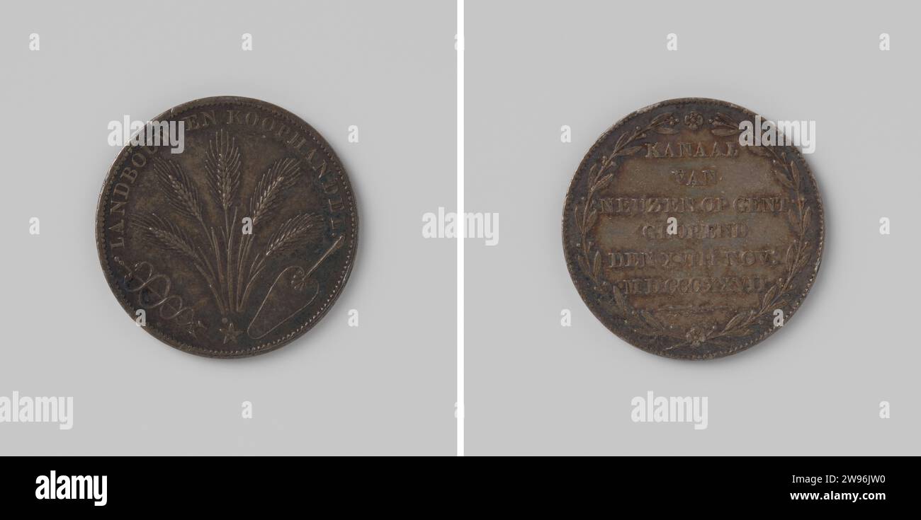 Opening of the Canal from Terneuzen to Ghent, Joseph Pierre Braemt ...