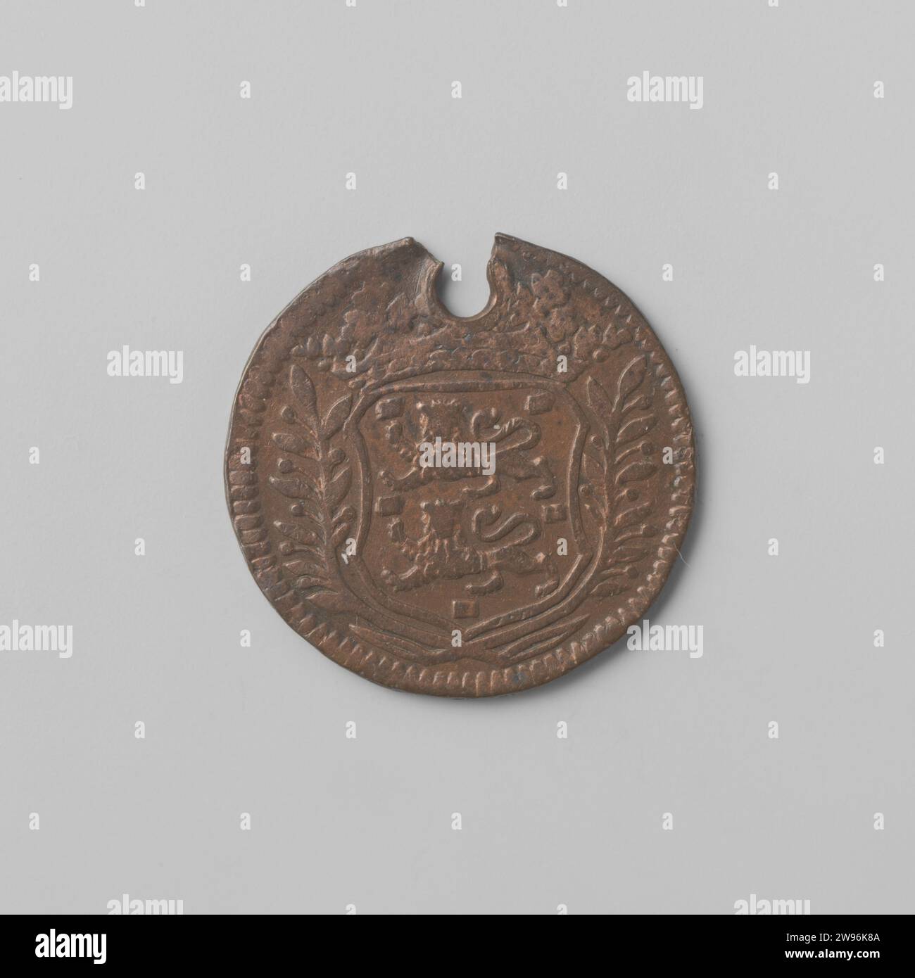 Westfriese Dijk, Landscape West -Friesland, 1740 - 1760 coin Copper ...