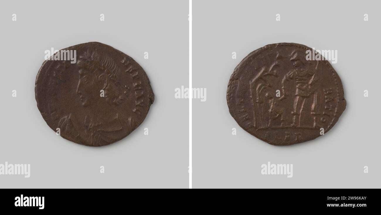 Central Bronze from the Roman Empire of Constans I, 337-350 ,, 337 ...