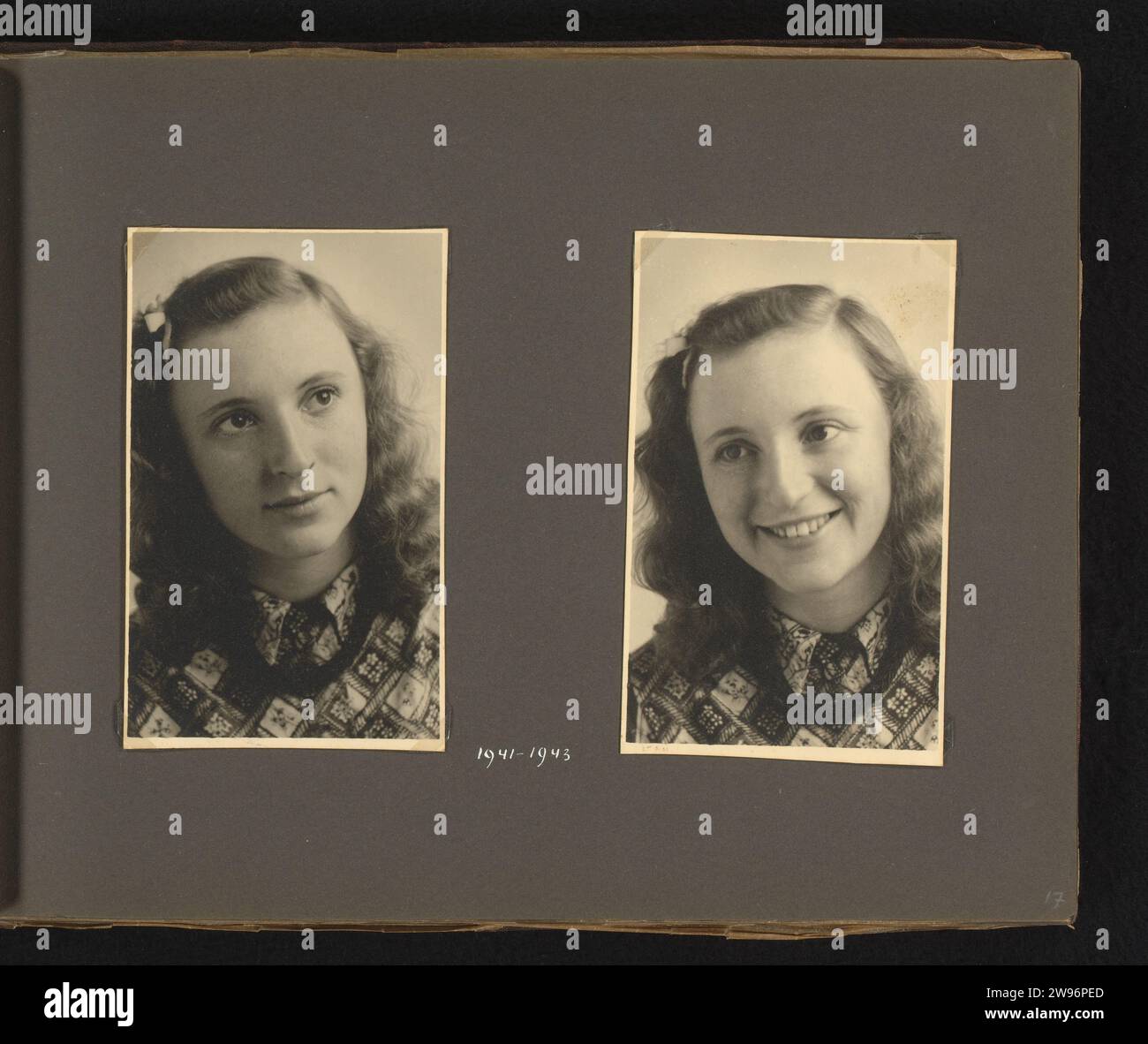 Portraits, Flex Photo, 1941 - 1945 photograph Album magazine with two ...