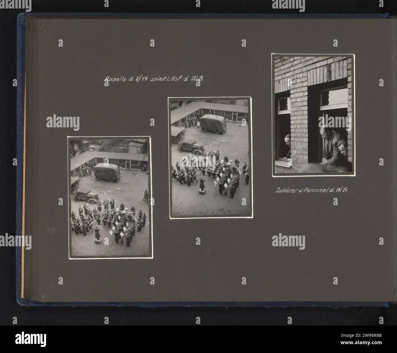 Military Kapel, Anonymous, 1939 - 1940 photograph Album magazine with ...