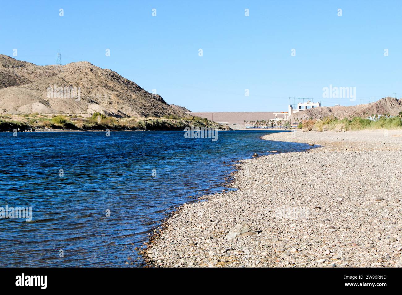 Colorado River, Bullhead City, Az and Laughlin, NV Stock Photo - Alamy