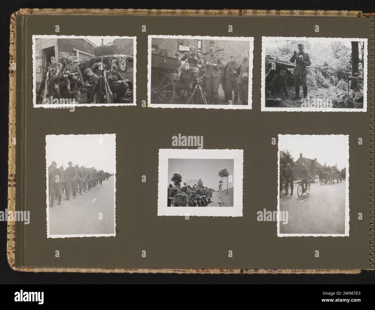 Eating and Marching, Anonymous, 1940 - 1943 photograph Album magazine ...