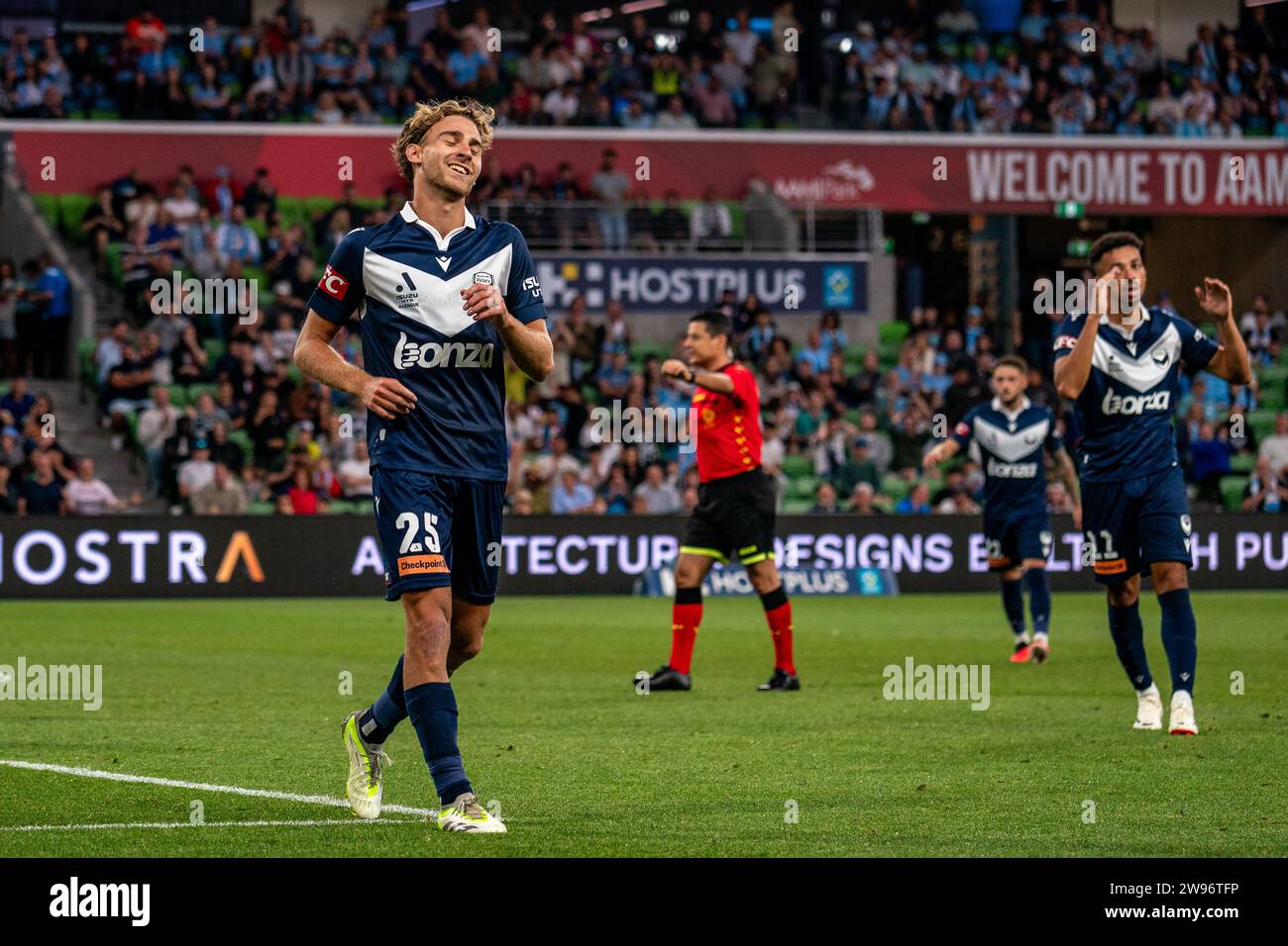 Melbourne, Australia. 23 December, 2023. Melbourne Victory FC ...