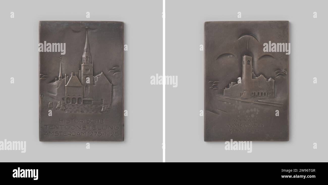 Price pack of the Historical exhibition Amsterdam 1275-1925 in the name ...