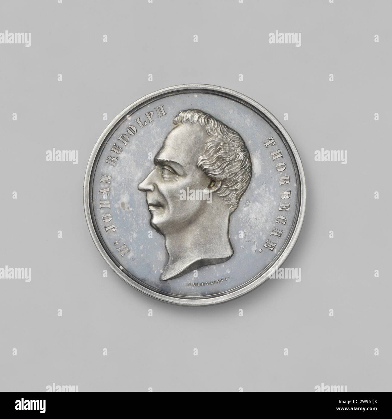 Death of Johan Rudolf Thorbecke in The Hague, Moses de Vries, 1872 ...