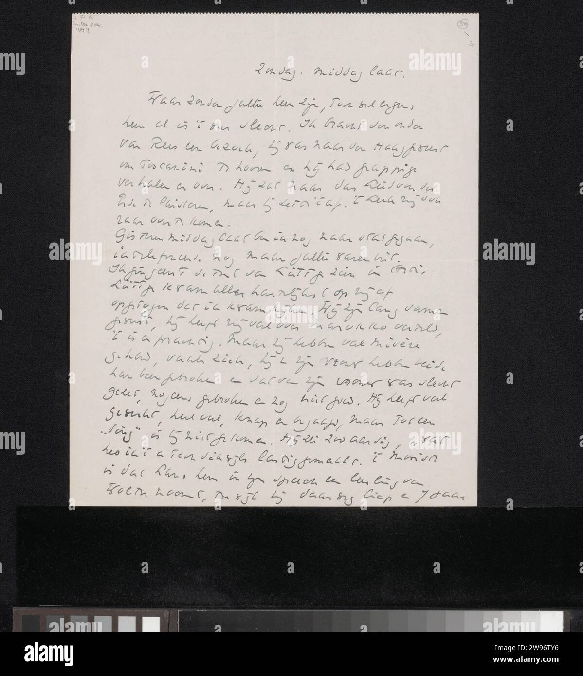 Letter to Ina van Eibergen Santhagens-Waller, Richard Nicolaüs Roland ...