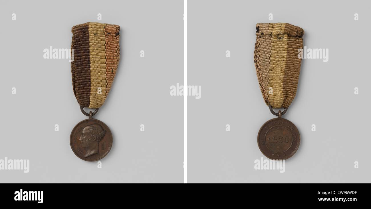 Louis Joseph de Potter, Adrien Hippolyte Veyrat, 1830 Bronze carrying ...