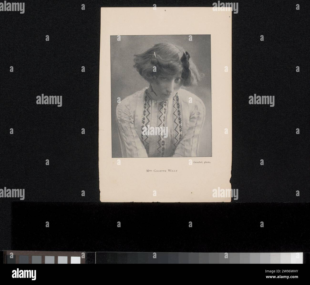 Portrait of Sidonie -Gabrielle Colette, Gerschel, 1893 - c. 1910 print ...