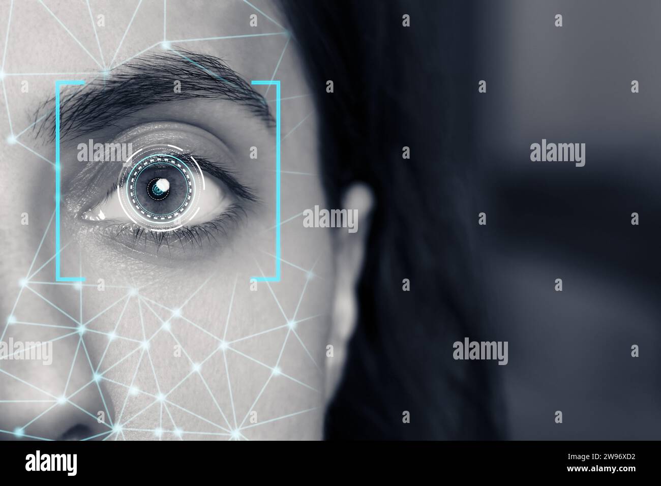 Iris recognition technology hi-res stock photography and images - Alamy