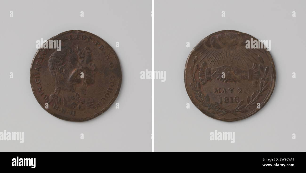 Marriage of Leopold, Prince of Saxony-Coburg-Gotha and Charlotte ...