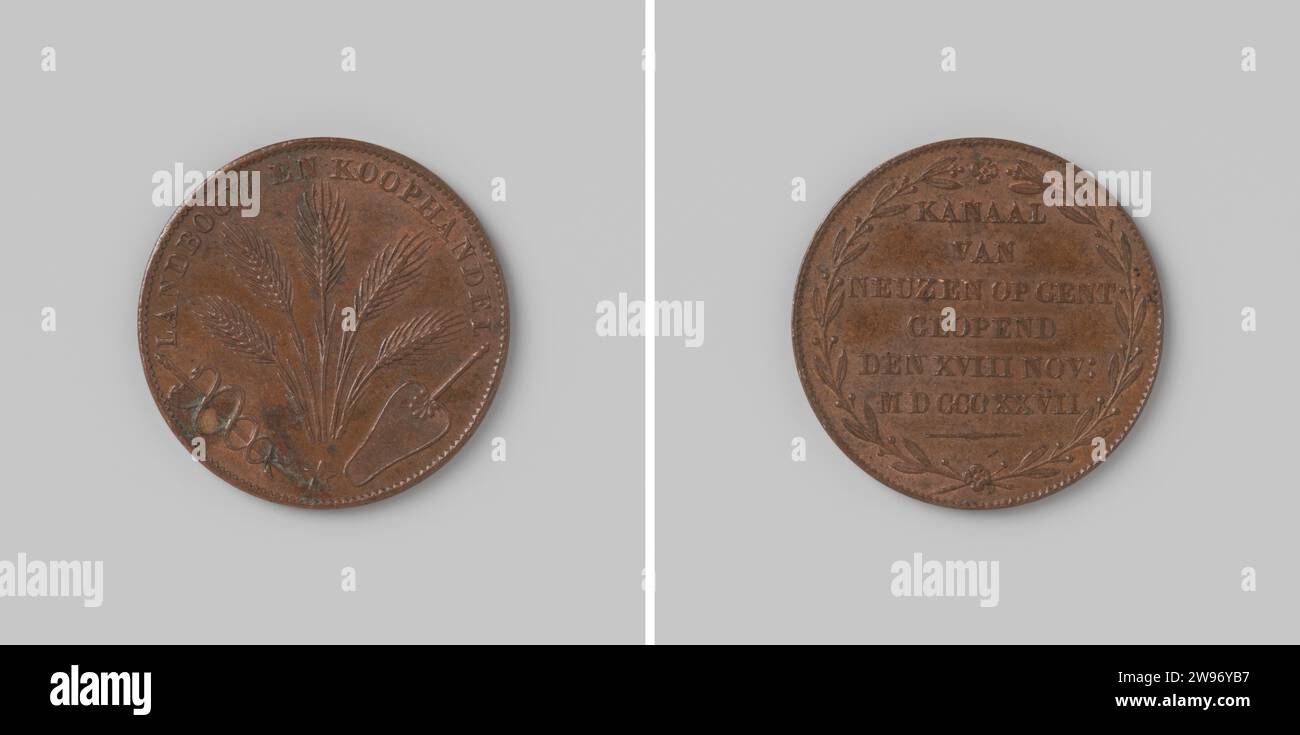 Opening of the Canal from Terneuzen to Ghent, Joseph Pierre Braemt ...