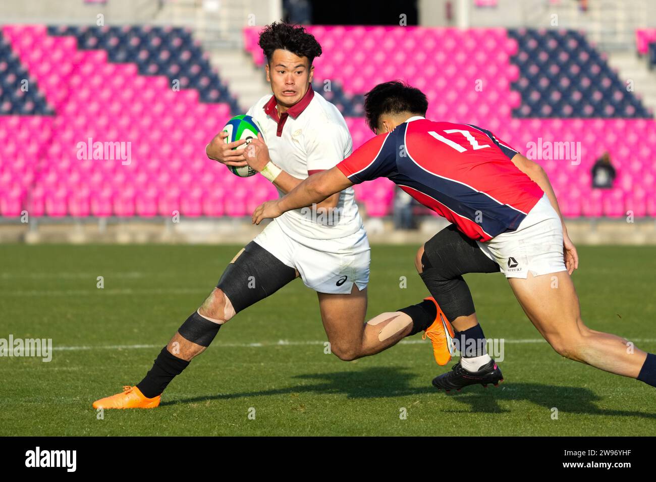 Osaka Japan. 23rd Dec, 2023. Daisuke Ito (Waseda), DECEMBER 23, 2023 - Rugby : The 60th All ...