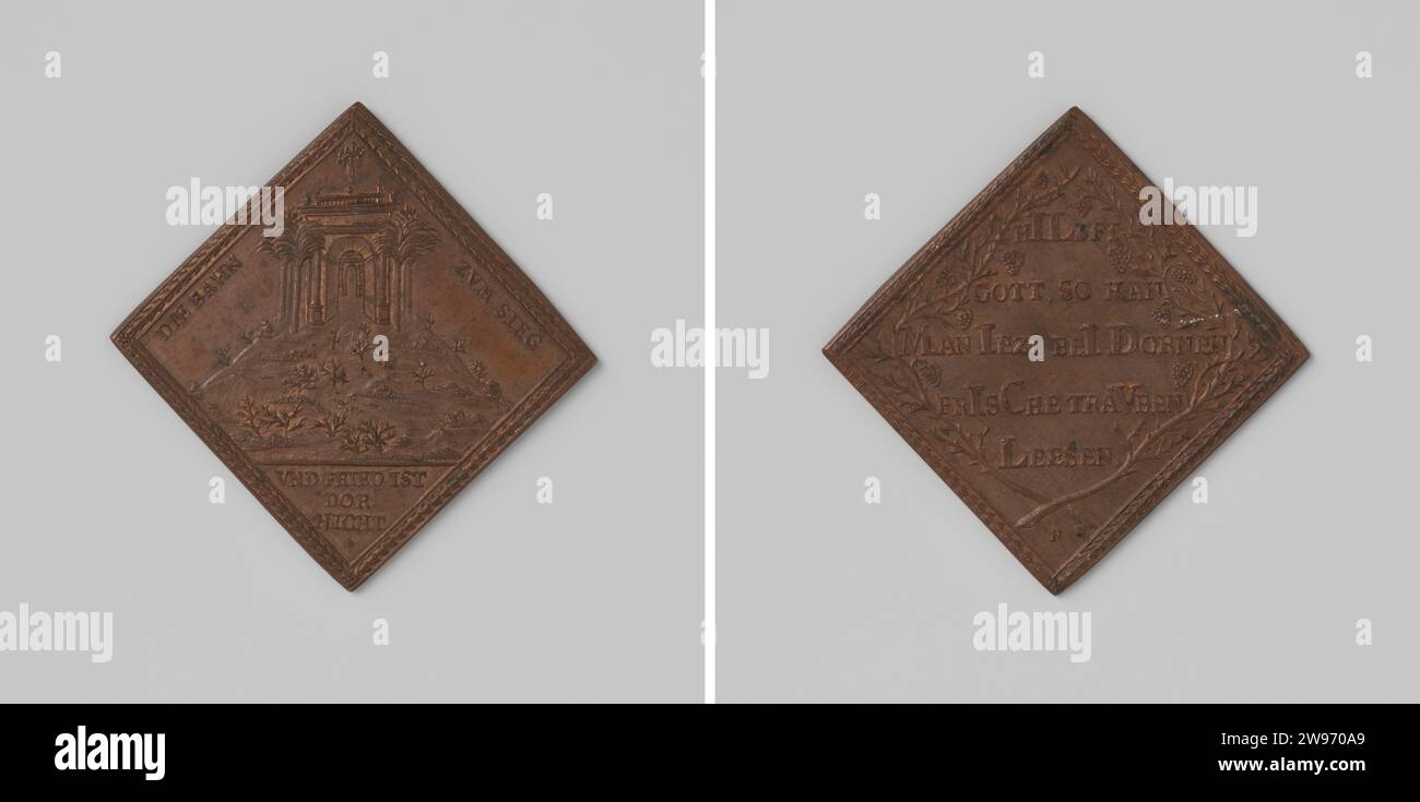 Intake of Tournai, Georg Friedrich Nuernberger, 1709 history medal ...