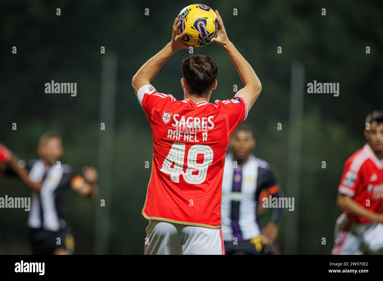 Rafael Rodrigues during Liga Portugal 2 Sabseg 23/24 game between SL ...
