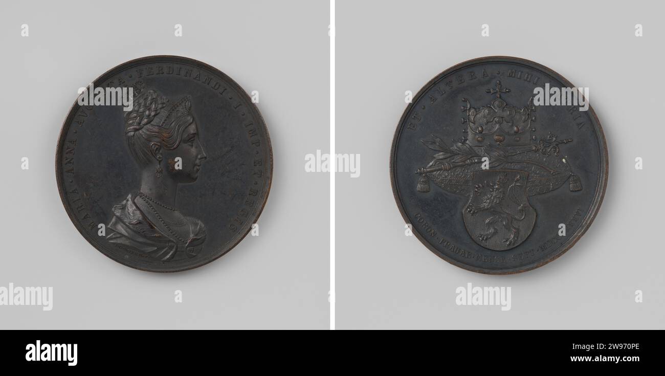 Coronation of Maria Anna Augusta Keizerin from Austria to Queen of ...