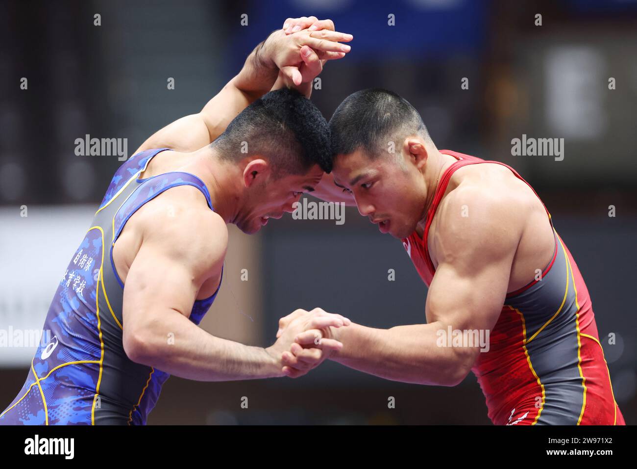 Yoyogi 2nd Gymnasium, Tokyo, Japan. 22nd Dec, 2023. (L to R) Masato Sumi, So Sakabe, DECEMBER 22 ...