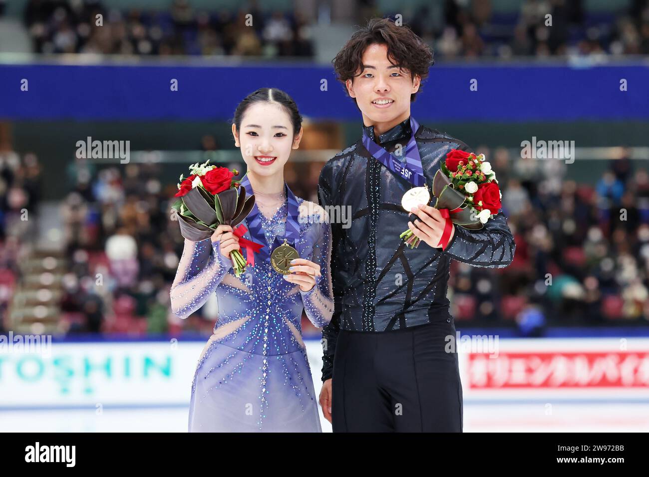 Yuna Nagaoka & Sumitada Moriguchi, DECEMBER 23, 2023 - Figure Skating : Japan Figure Skating ...
