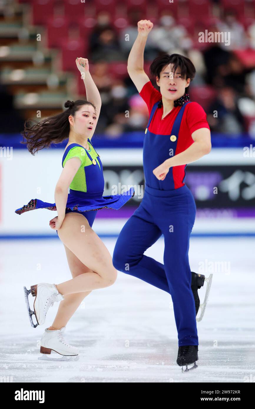 Azusa Tanaka Shingo Nishiyama, DECEMBER 22, 2023 - Figure Skating ...