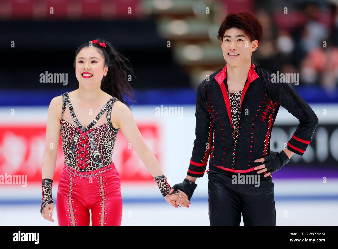 Utana Yoshida Masaya Morita, DECEMBER 22, 2023 - Figure Skating : Japan ...