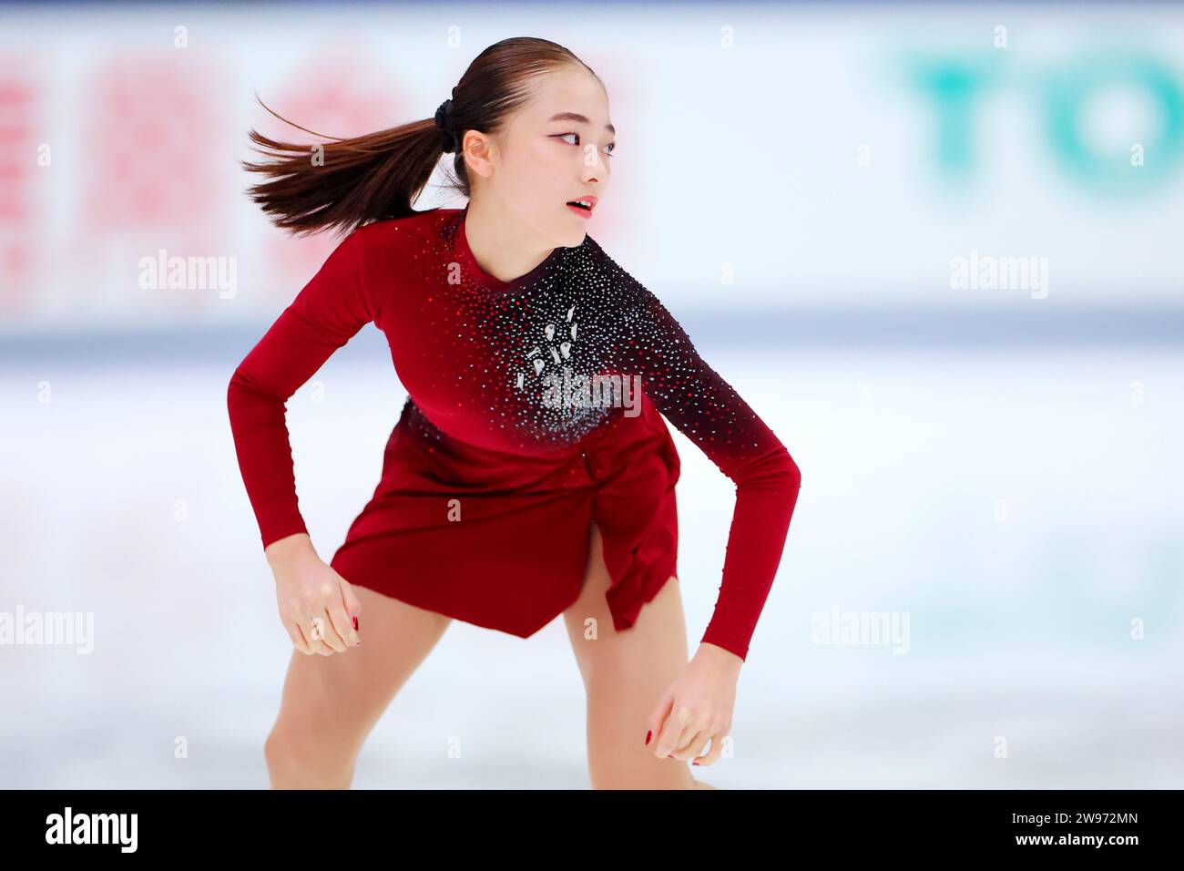 Nagano, Japan. 22nd Dec, 2023. Rena Uezono Figure Skating : Japan ...