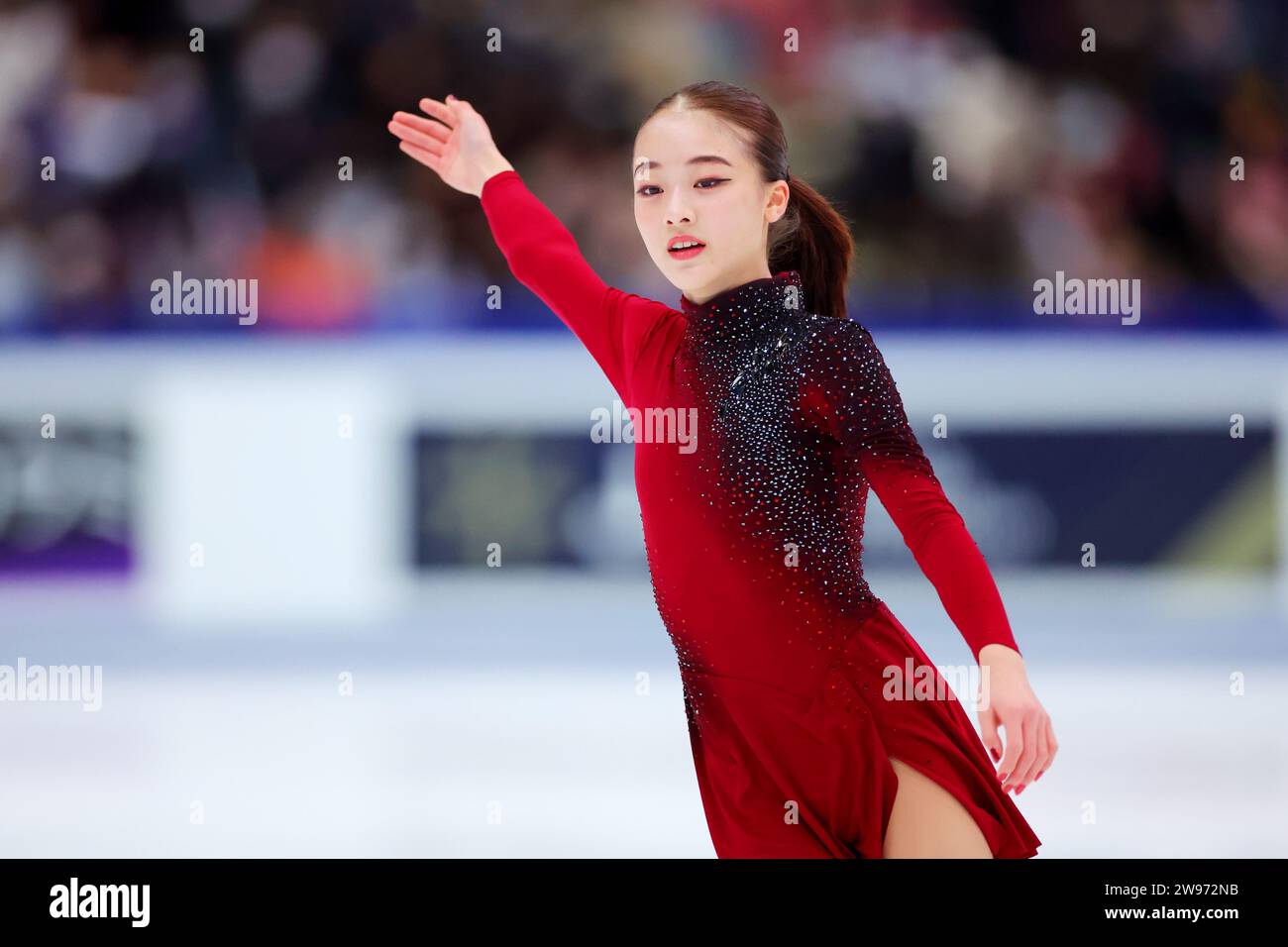 Nagano, Japan. 22nd Dec, 2023. Rena Uezono Figure Skating : Japan ...