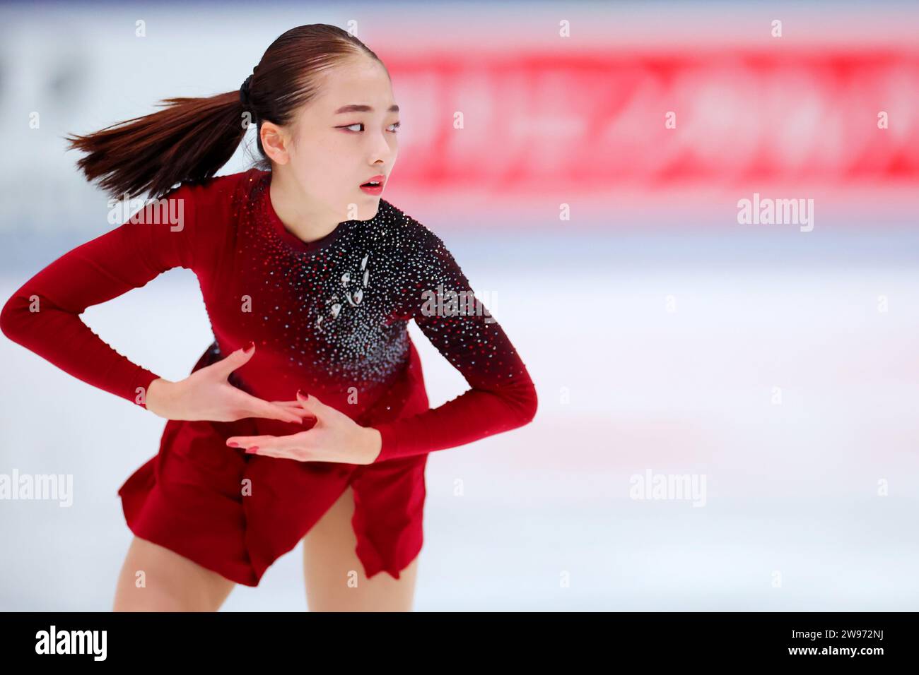 Nagano, Japan. 22nd Dec, 2023. Rena Uezono Figure Skating : Japan ...