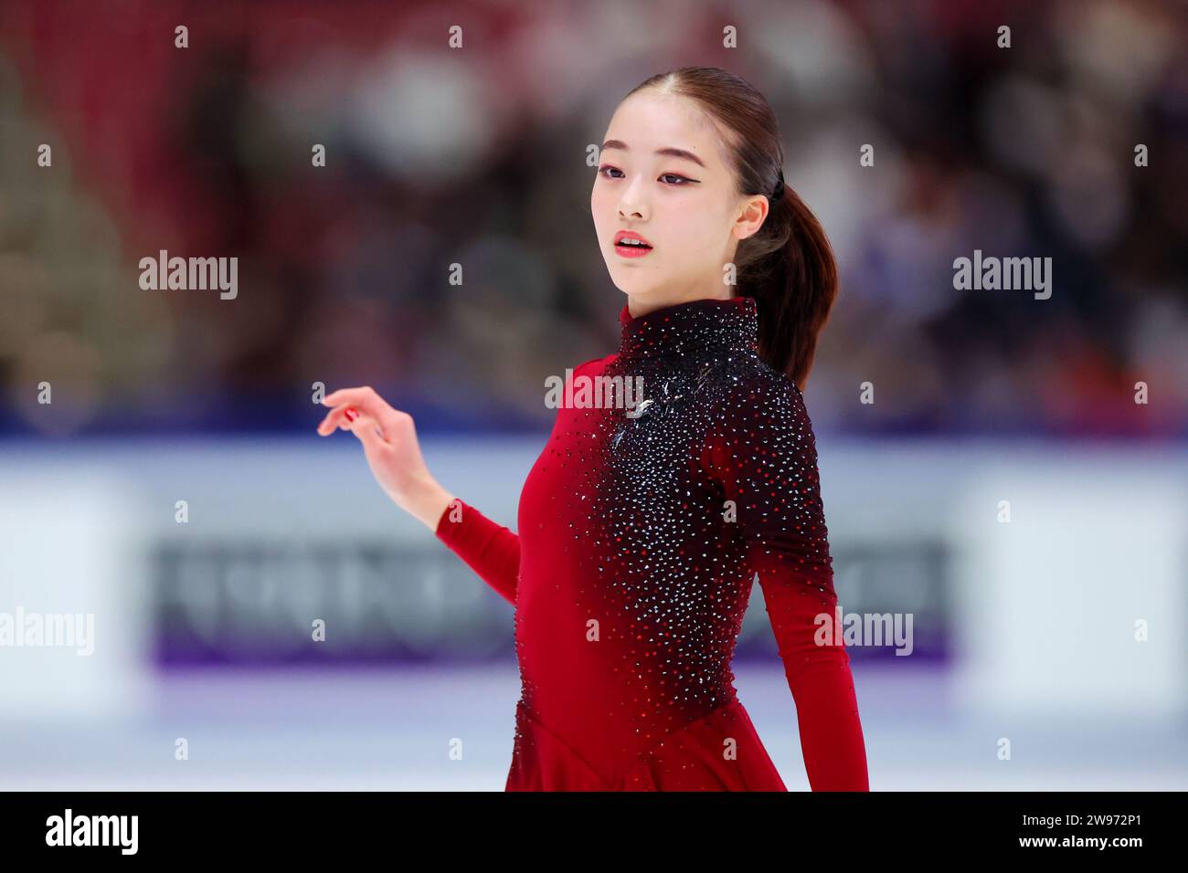 Nagano, Japan. 22nd Dec, 2023. Rena Uezono Figure Skating : Japan ...