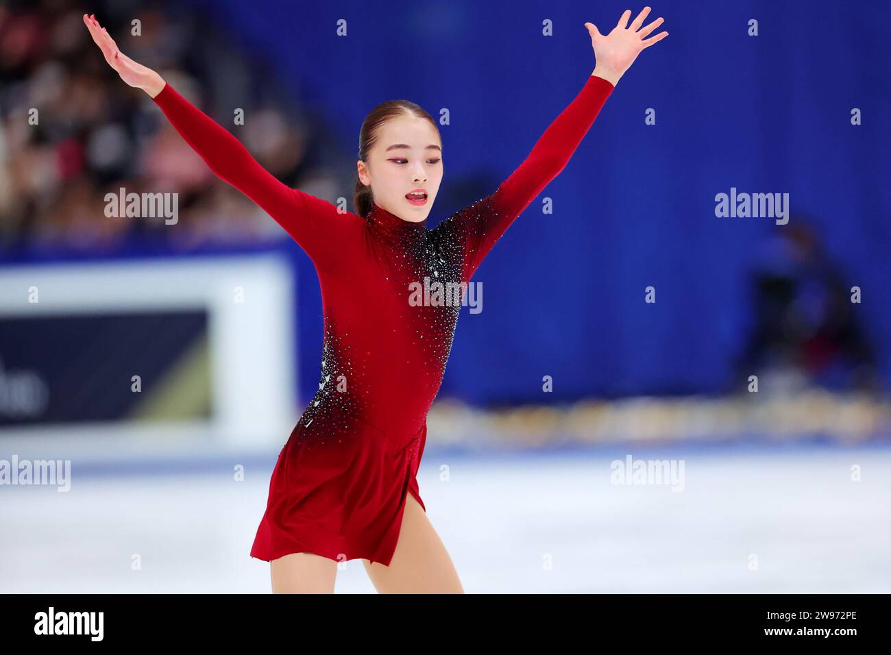 Nagano, Japan. 22nd Dec, 2023. Rena Uezono Figure Skating : Japan ...