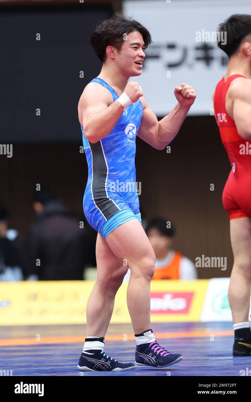 Yoyogi 2nd Gymnasium, Tokyo, Japan. 22nd Dec, 2023. Ayata Suzuki, DECEMBER 22, 2023 - Wrestling ...