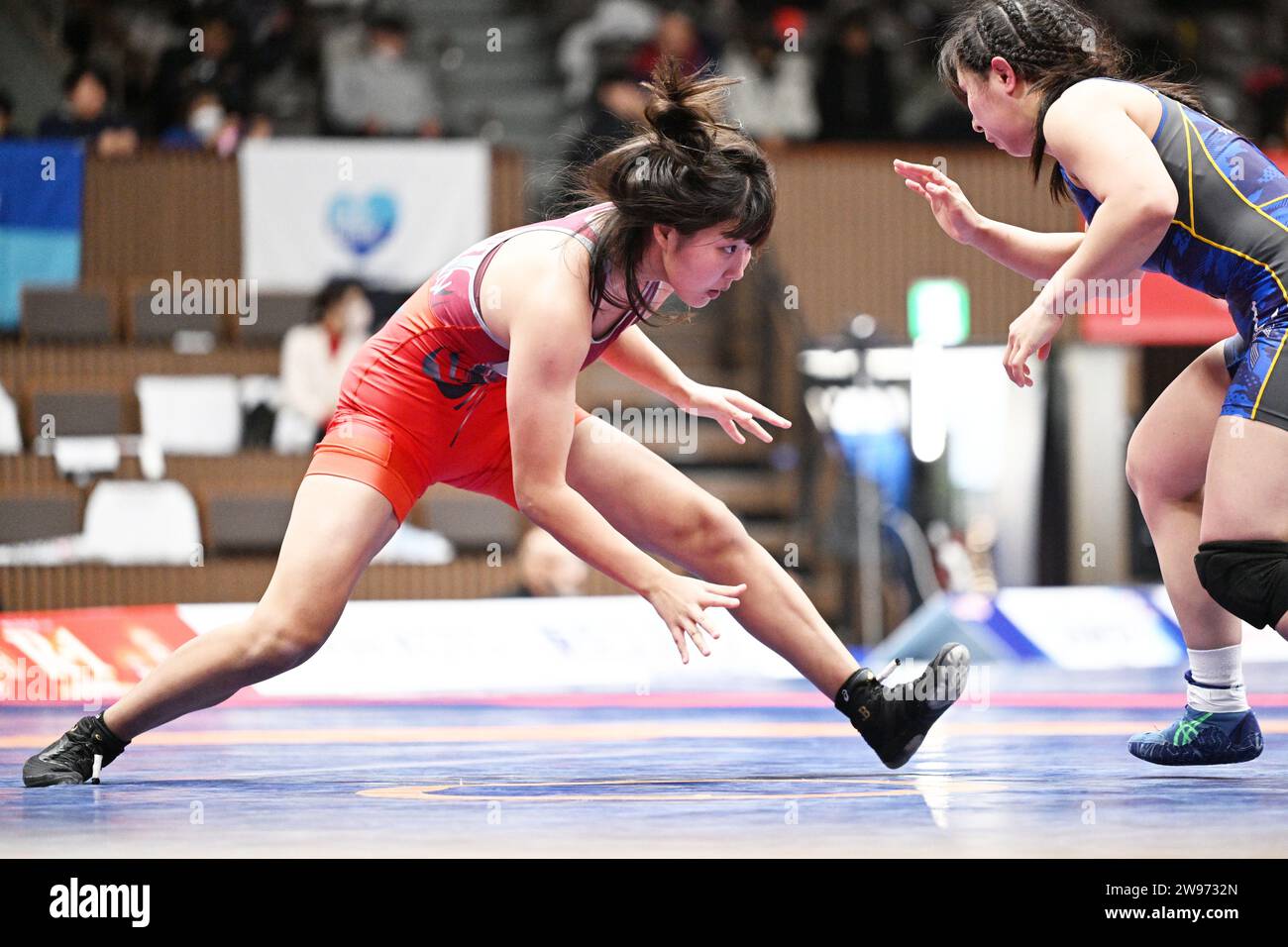 Yoyogi 2nd Gymnasium, Tokyo, Japan. 23rd Dec, 2023. Naruha Matsuyuki ...