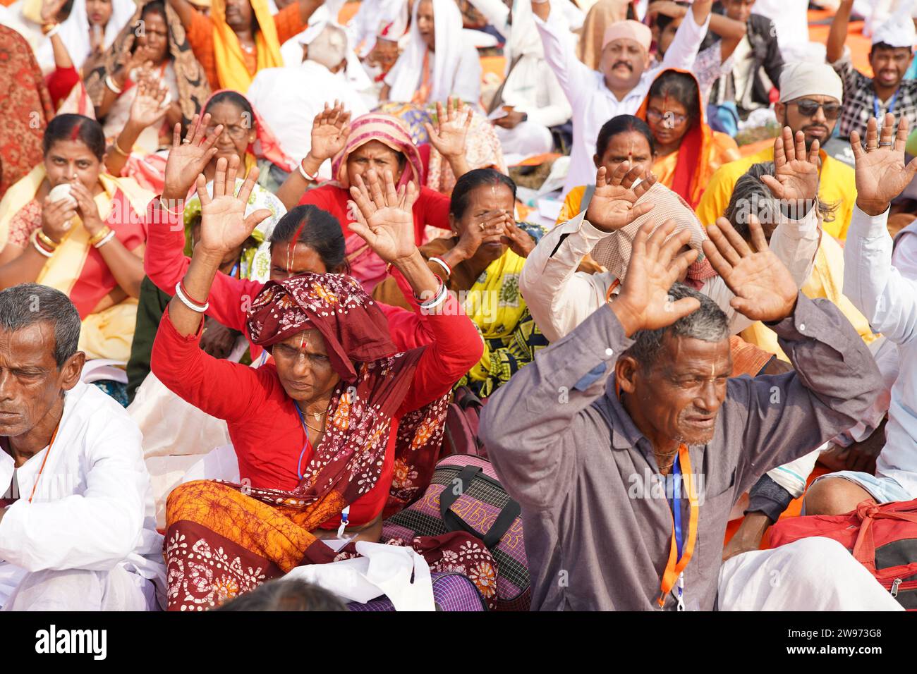 Kolkata, West Bengal, India. 24th Dec, 2023. In a landmark display of ...