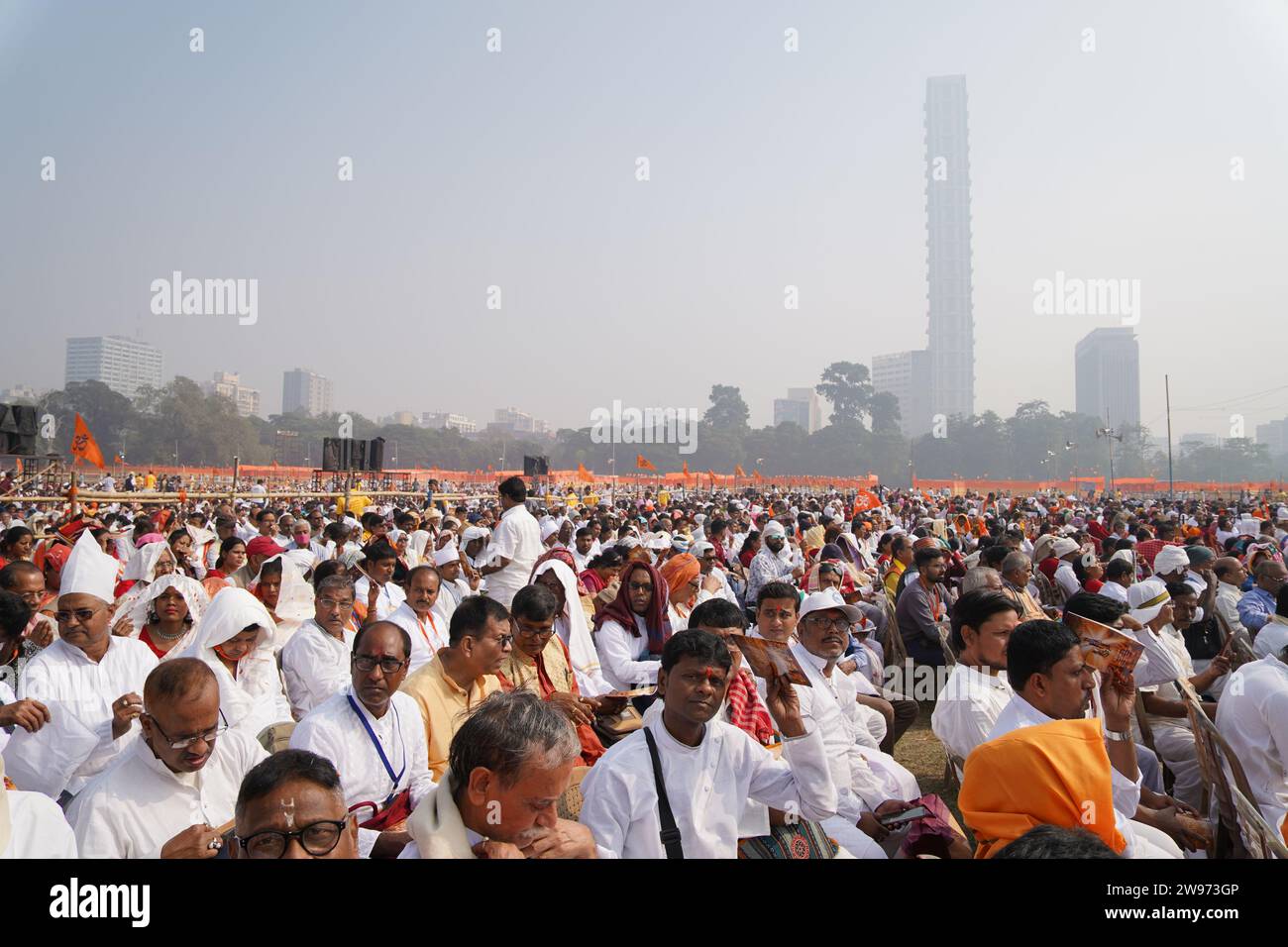 Kolkata, West Bengal, India. 24th Dec, 2023. In a landmark display of ...