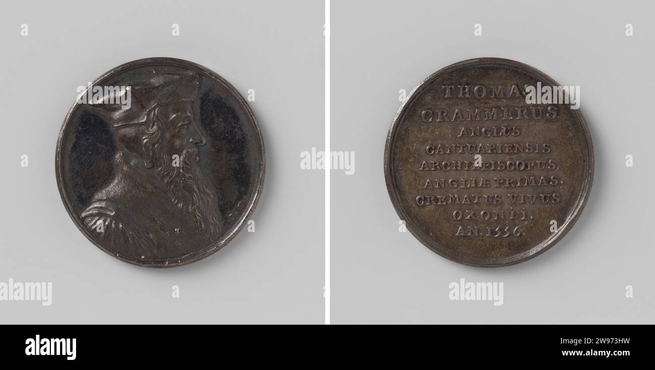 Thomas Cranmer, Archbishop of Canterbury, burned alive in Oxford, Jean ...