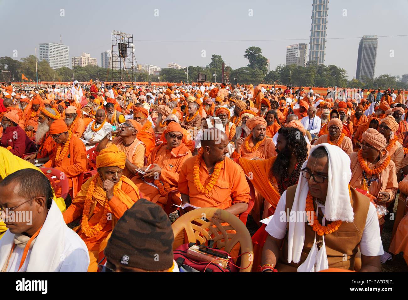 Kolkata, West Bengal, India. 24th Dec, 2023. In a landmark display of ...