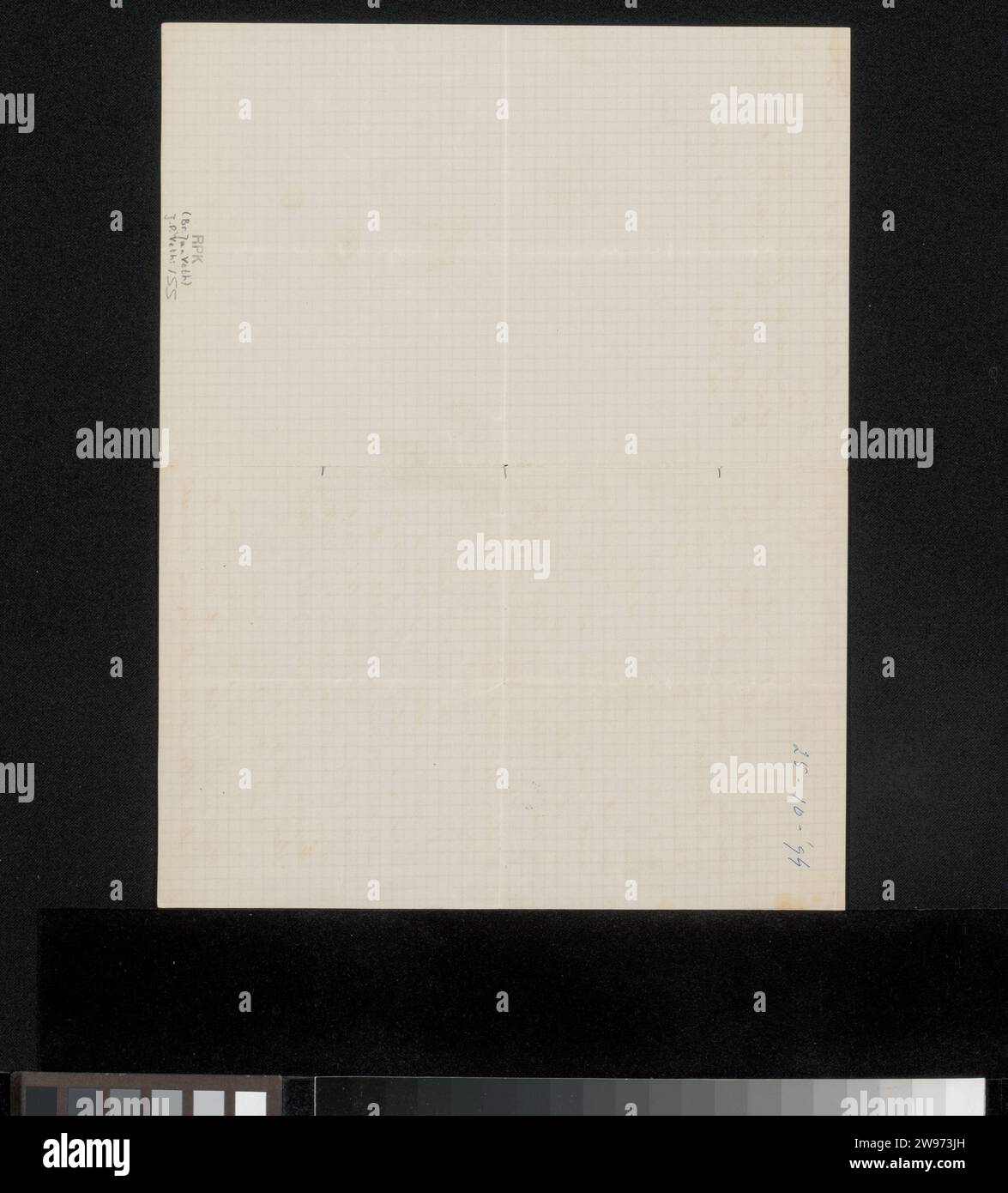 Letter to Etha Fles, Jan Veth, 1894 letter Bussum paper. ink writing ...