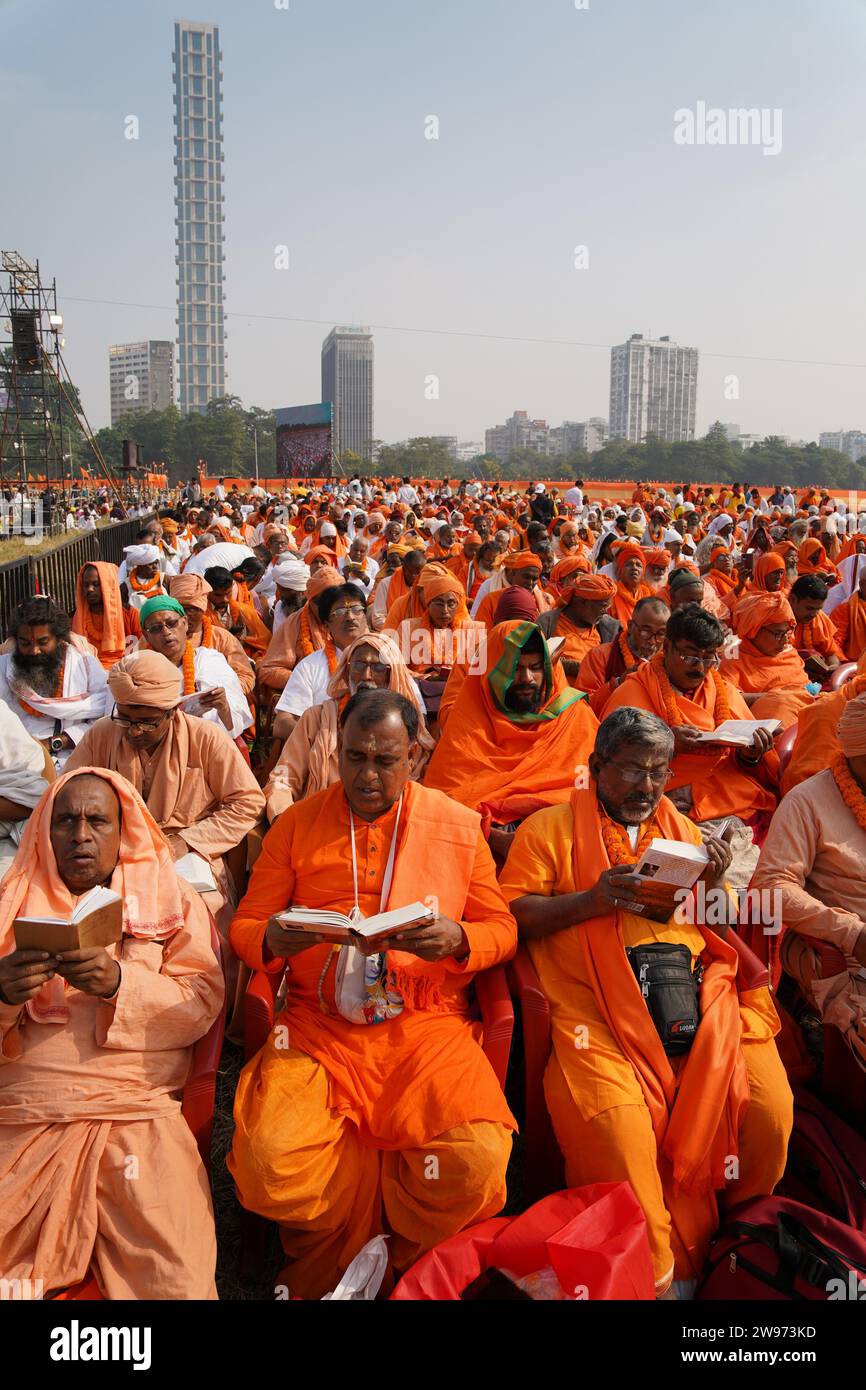 Kolkata, West Bengal, India. 24th Dec, 2023. In a landmark display of ...