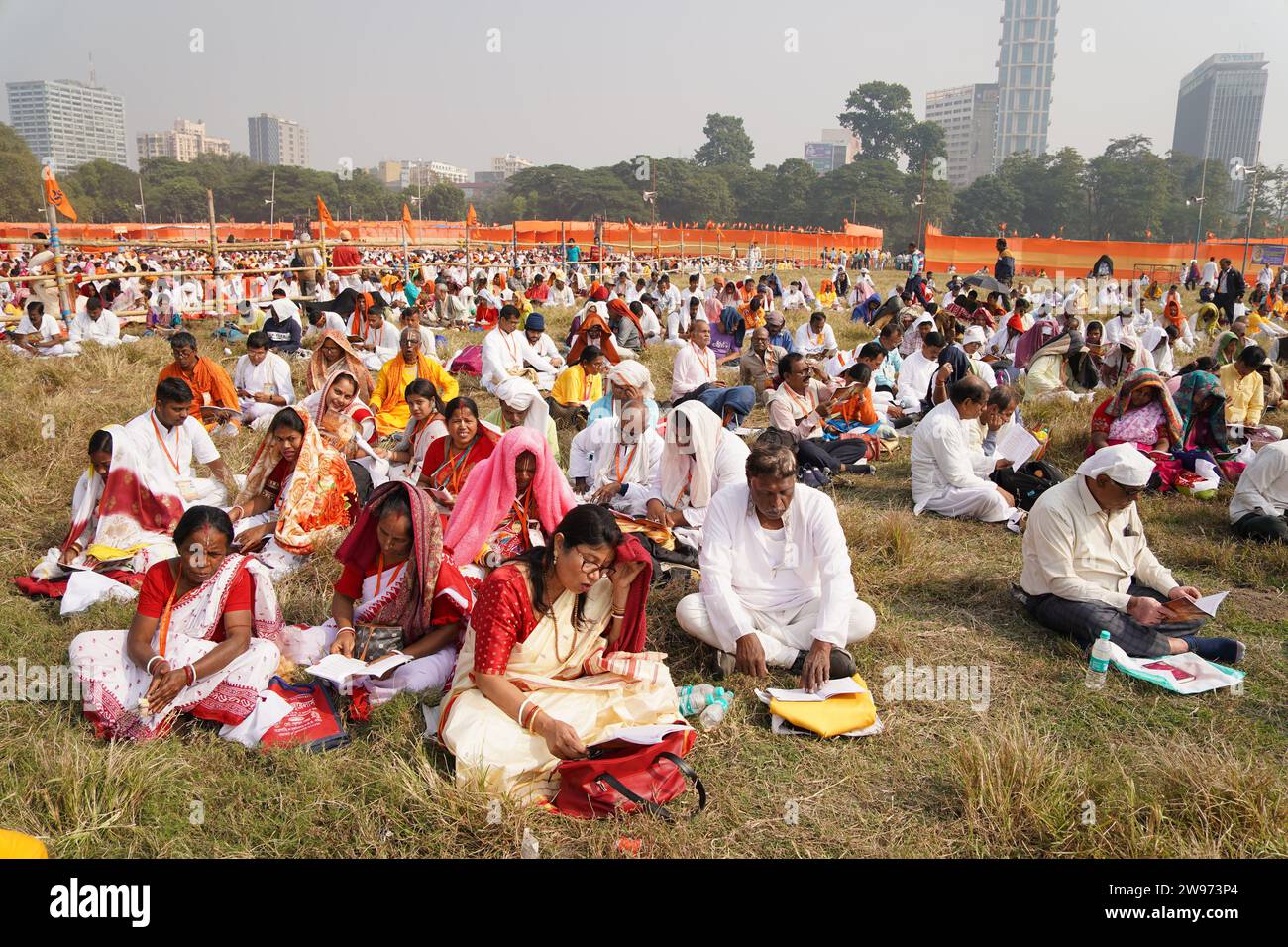 Kolkata, West Bengal, India. 24th Dec, 2023. In a landmark display of ...