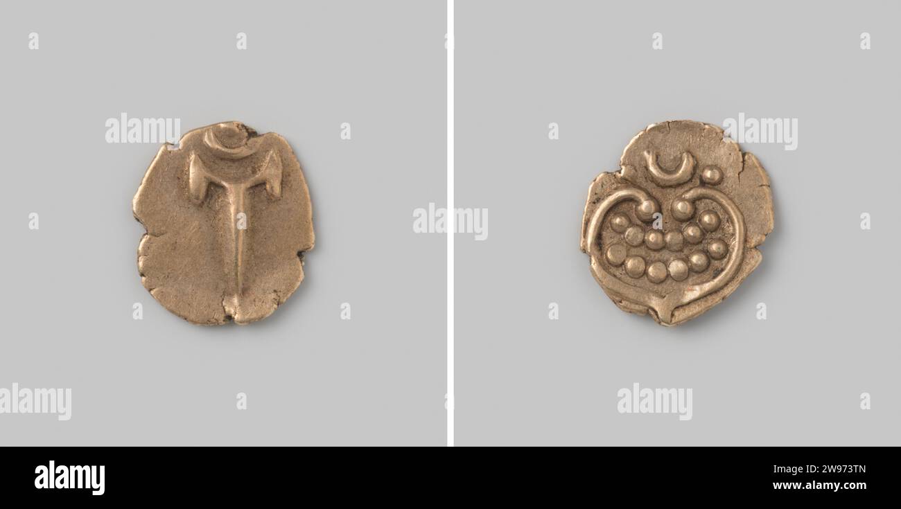 Golden Fanam from Kuttari in India, 1600 - 1800 coin gold-silver coin ...