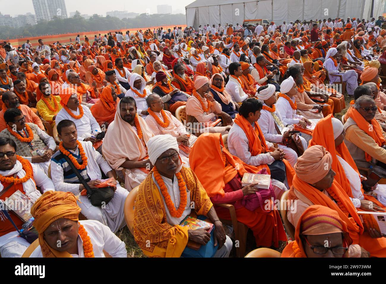 Kolkata, West Bengal, India. 24th Dec, 2023. In a landmark display of ...