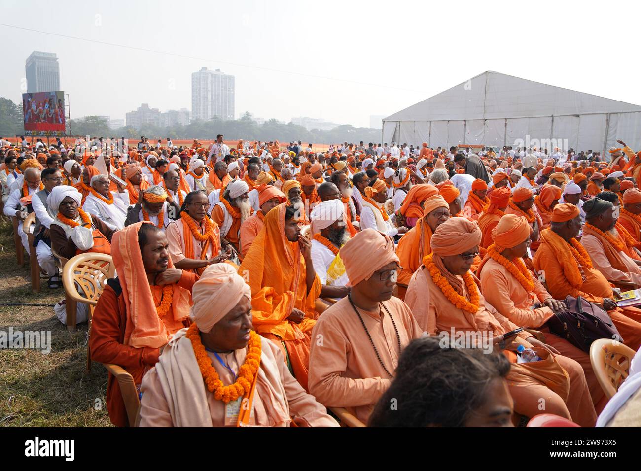 Kolkata, West Bengal, India. 24th Dec, 2023. In a landmark display of ...