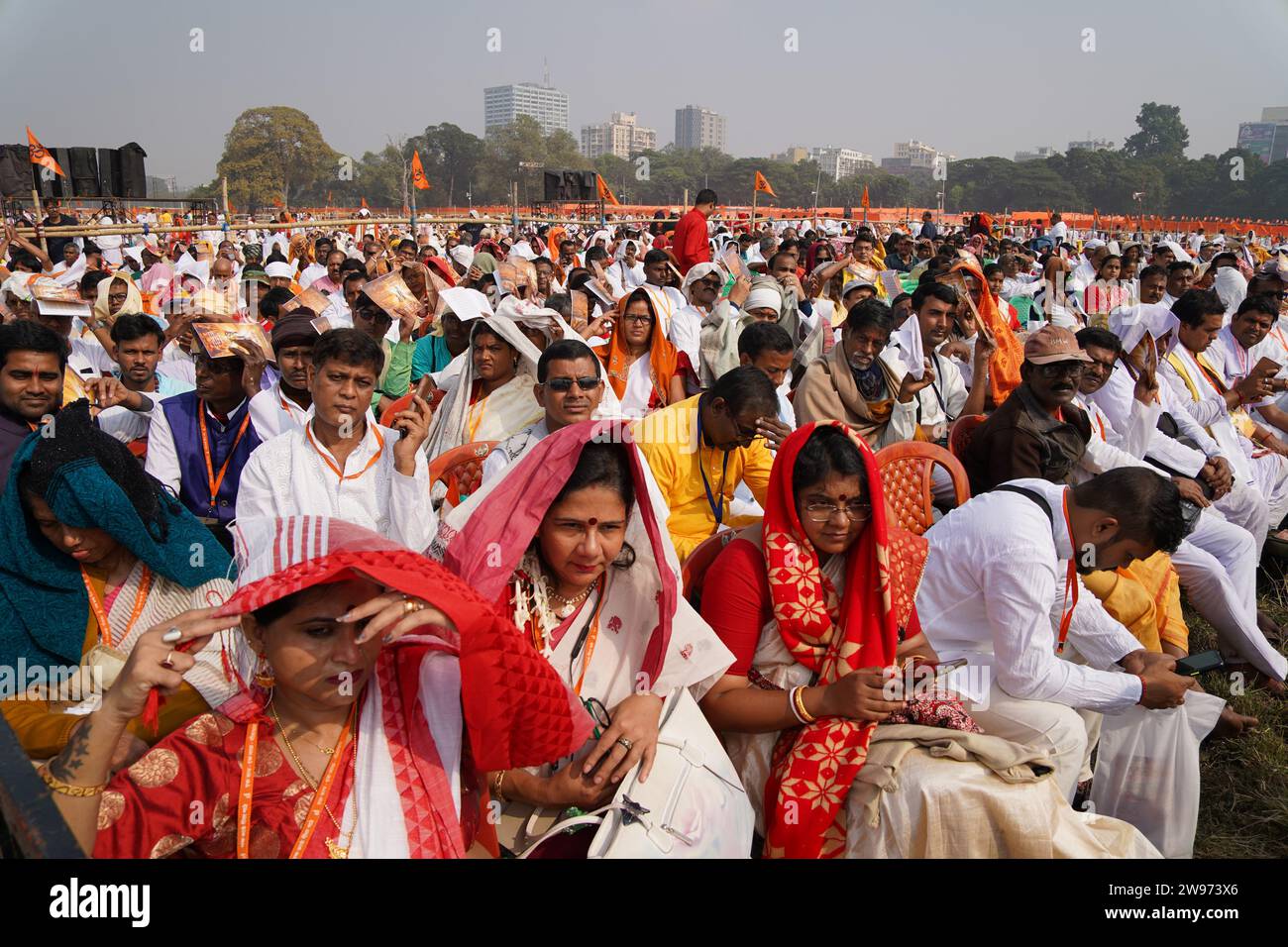 Kolkata, West Bengal, India. 24th Dec, 2023. In a landmark display of ...