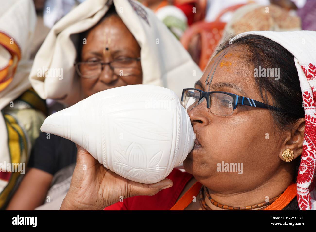 Kolkata, West Bengal, India. 24th Dec, 2023. In a landmark display of ...